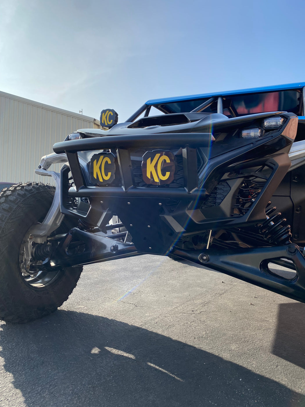 Can Am Maverick R Extreme Chromoly Dual Tube Front Bumper Extreme