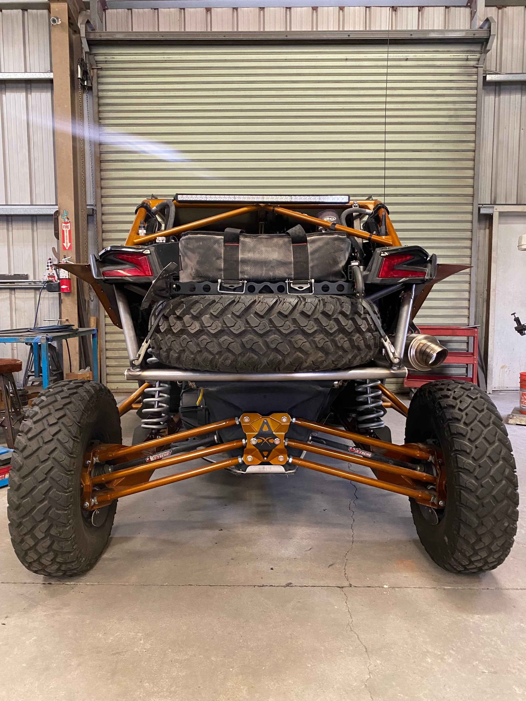 Can-Am X3 / X3 Max - Extreme Rear Bumper Low Mount Spare Tire Carrier ...