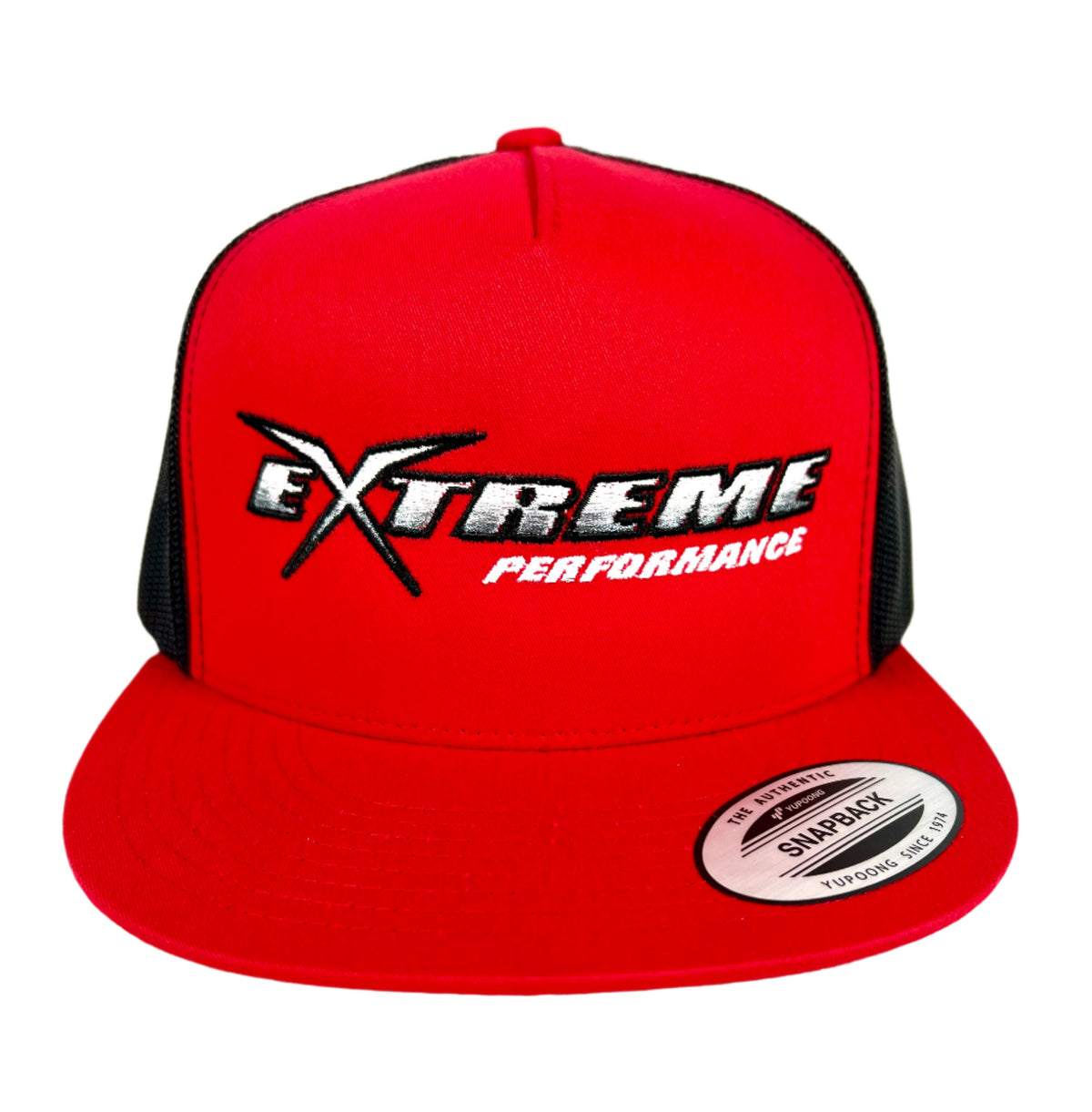 Extreme Performance Red Snap Back Hat — Extreme Performance 1