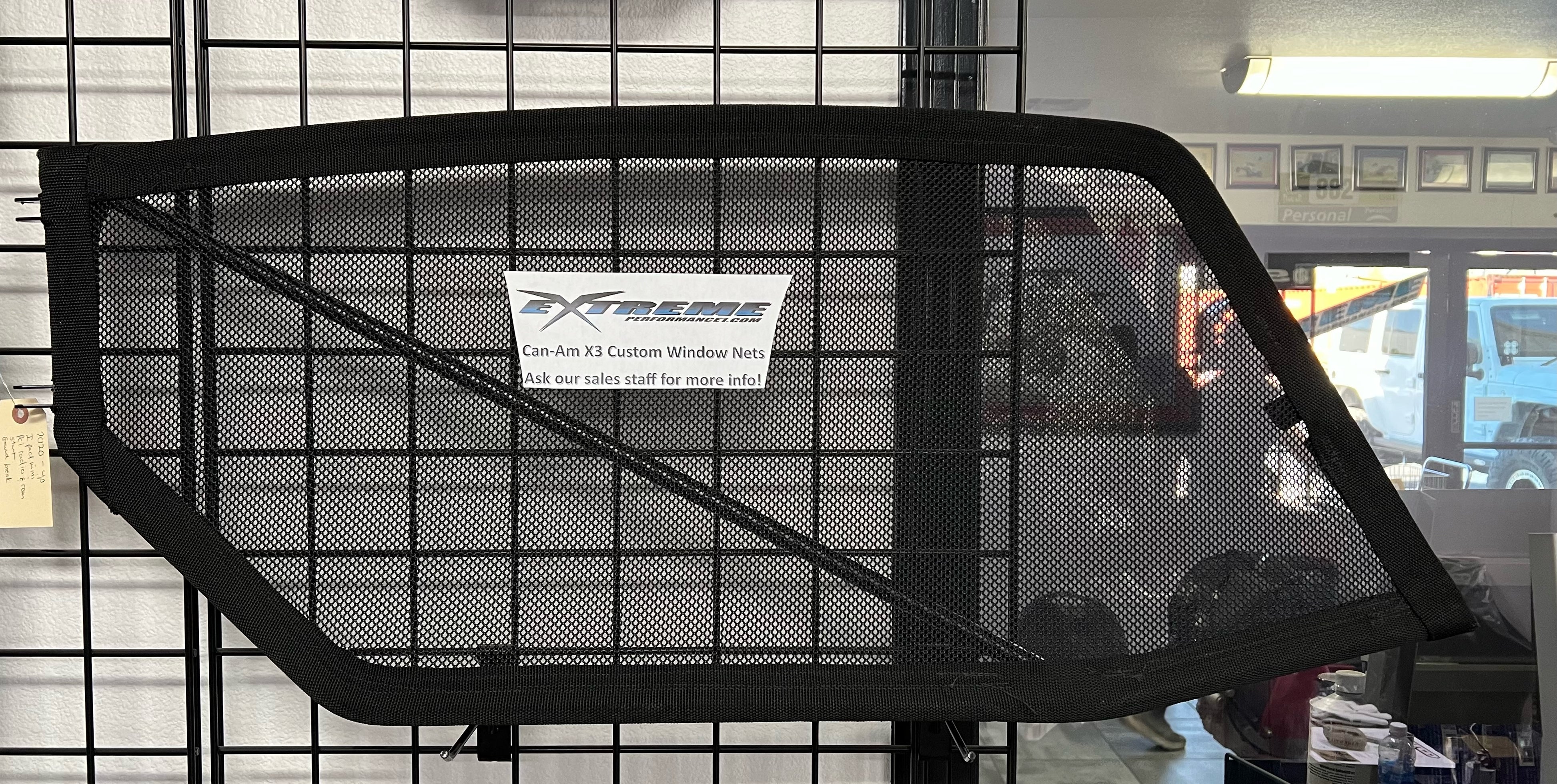 Can-Am X3 - Extreme Window Net Kit — Extreme Performance 1