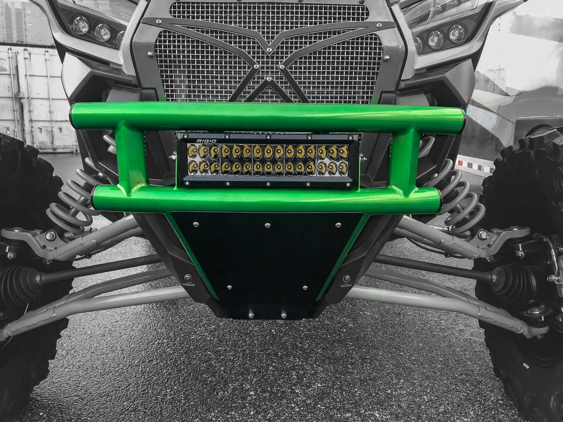 Kawasaki KRX - Extreme Dual Bar Front Bumper Upgrade — Extreme ...