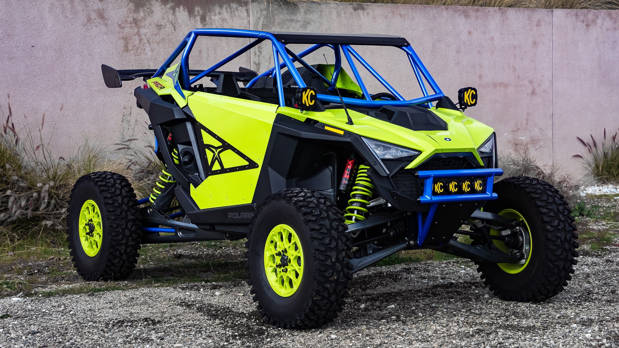 Polaris RZR Pro R / Turbo R - Extreme Chromoly Dual Tube Front Bumper ...