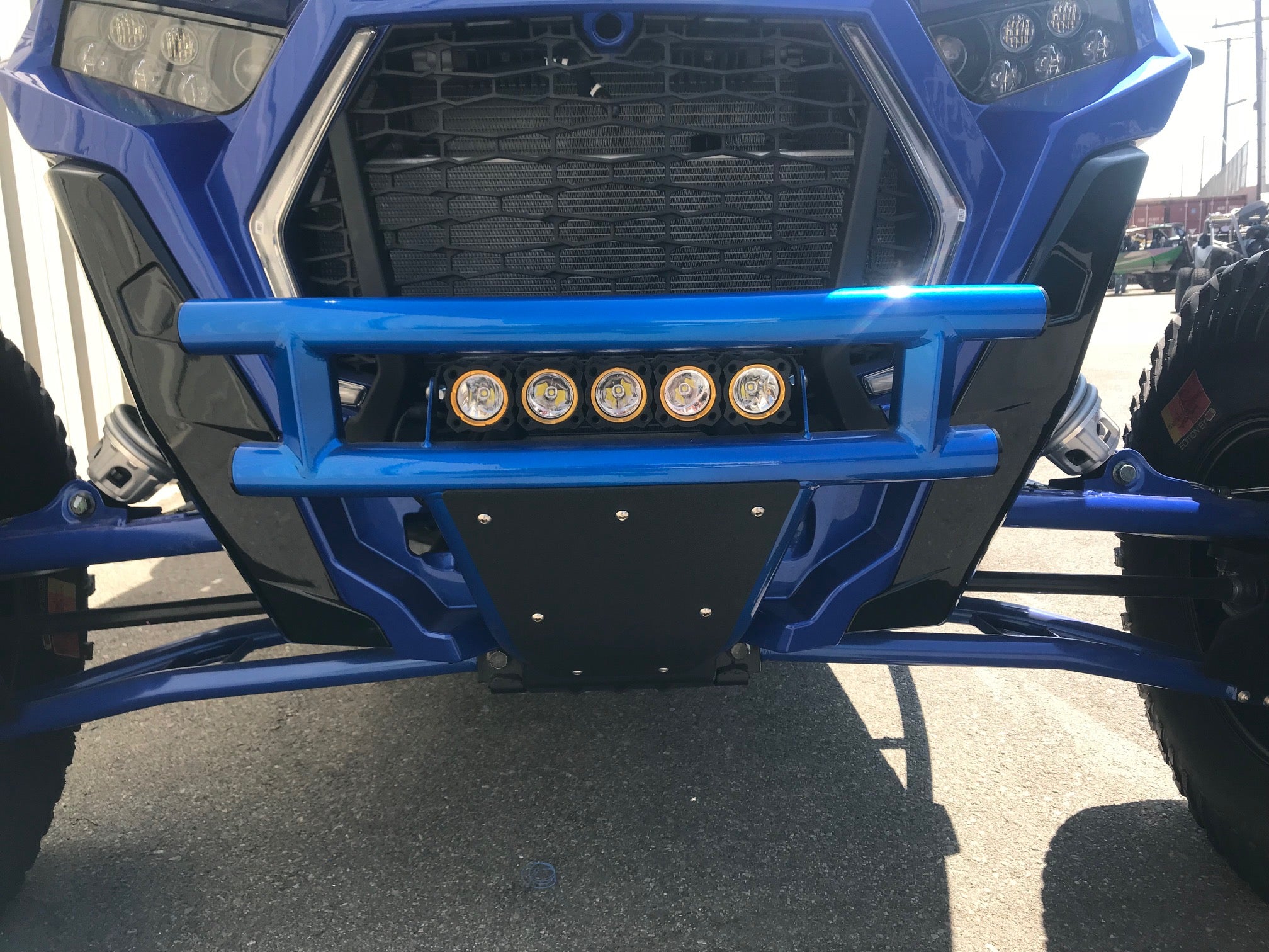 Polaris RZR Turbo S 4 - Extreme Chromoly Dual Tube Front Bumper Upgrad ...