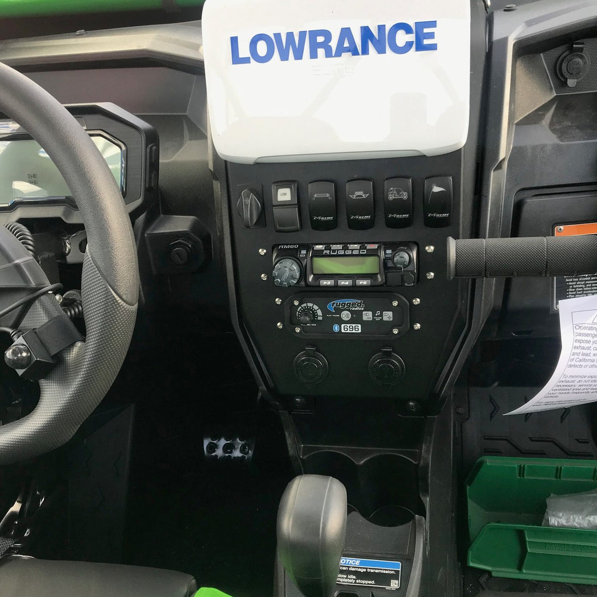 Kawasaki KRX - Extreme Center Dash Upgrade Kit — Extreme Performance 1